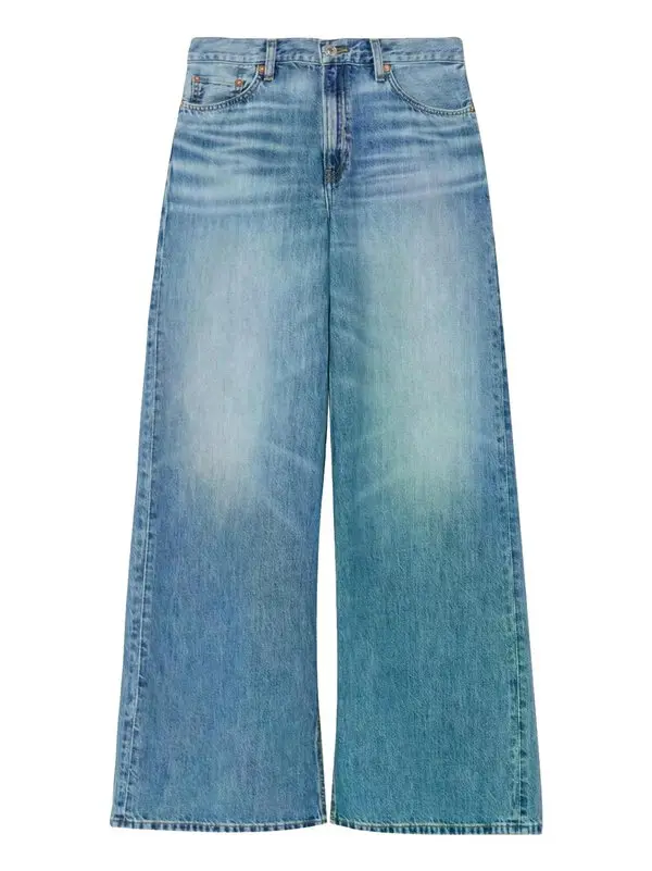 RE/DONE Low Rider Loose Jeans - Blue