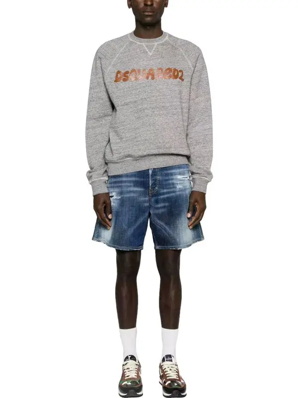 Dsquared2 Logo-print Sweatshirt - Grey