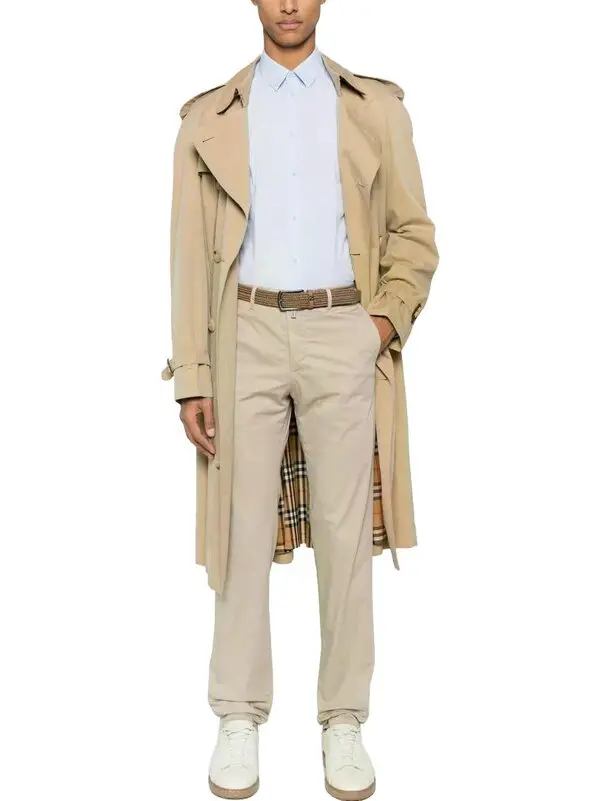 Kiton Mid-rise Chinos - Neutrals