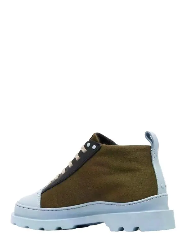 Camper Brutus Two-tone Leather Sneakers - Green