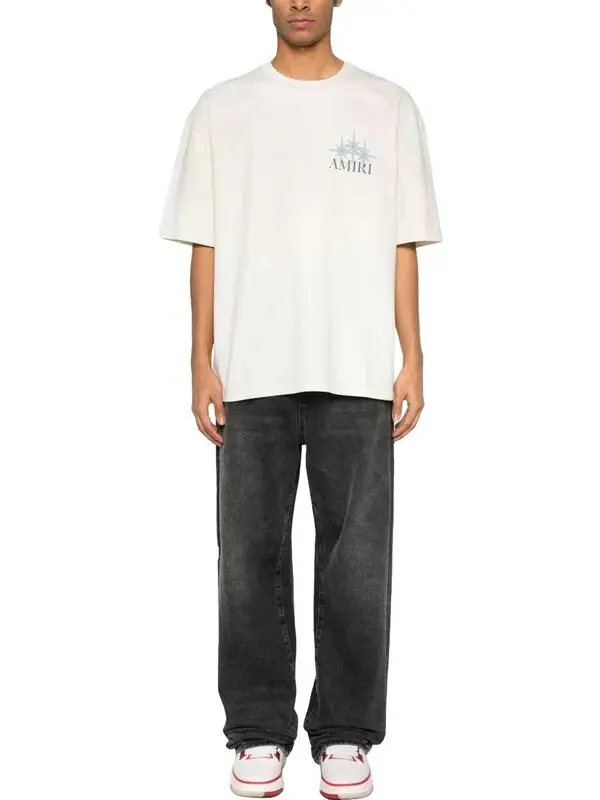 Amiri Starburst T-shirt - Neutrals
