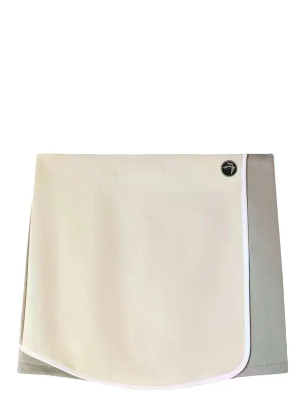 AMBUSH Layered Pleated Miniskirt - Neutrals
