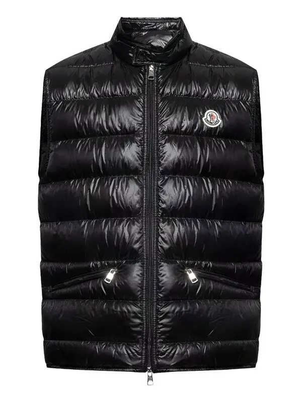 Moncler Gui Packable Down Gilet - Black