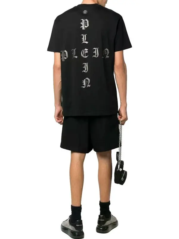 Philipp Plein Gothic Plein Short-sleeve T-shirtrr - Black