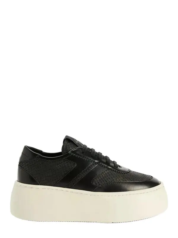 GIUSEPPE ZANOTTI Maxi Platform Sneakers - Black
