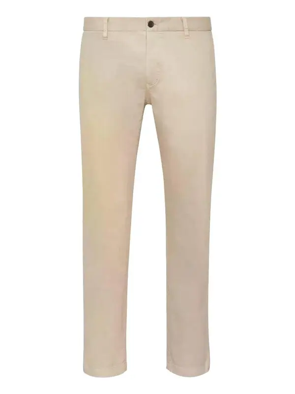 Philipp Plein Hexagon-patch Slim-fit Chinos - Neutrals