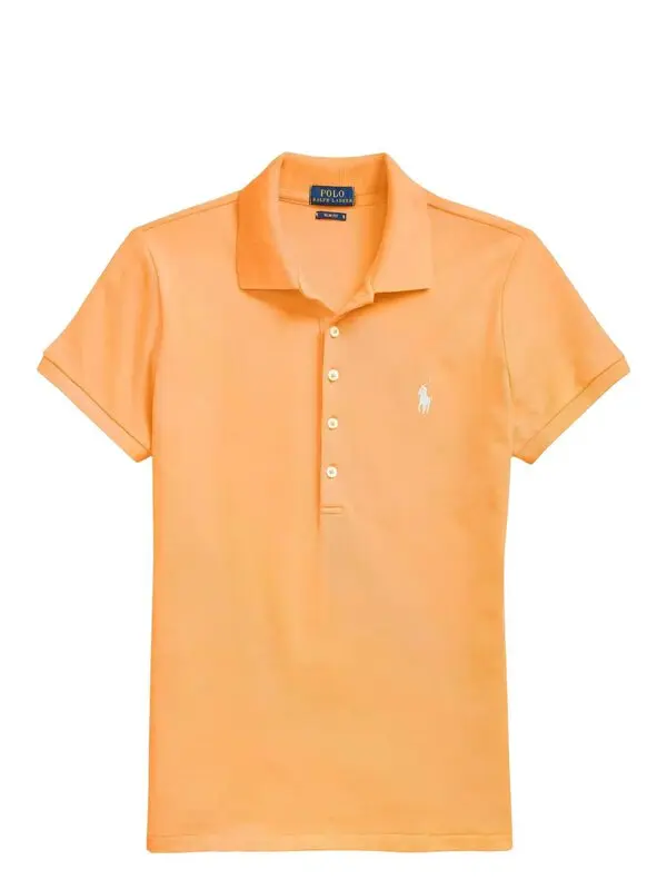 Polo Ralph Lauren Slim Cut Polo Top - Orange