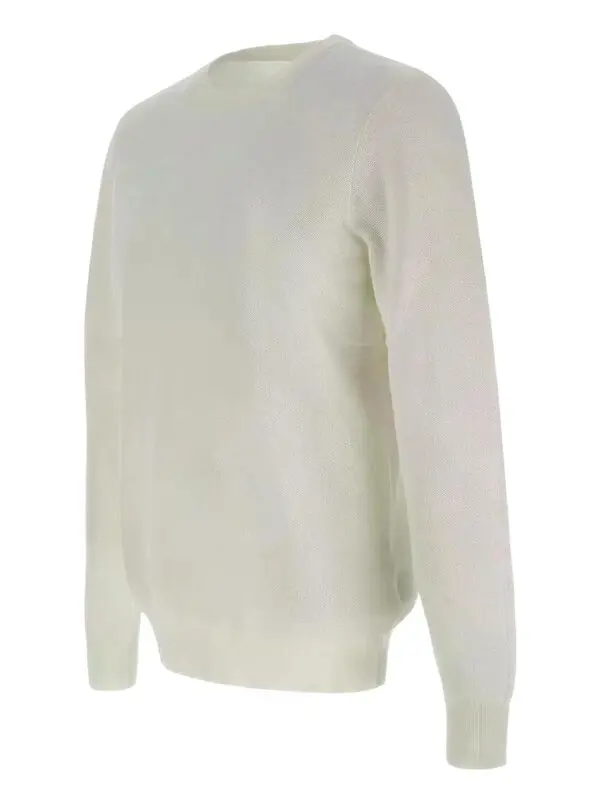 SUN 68 Cotton Jumper - Neutrals