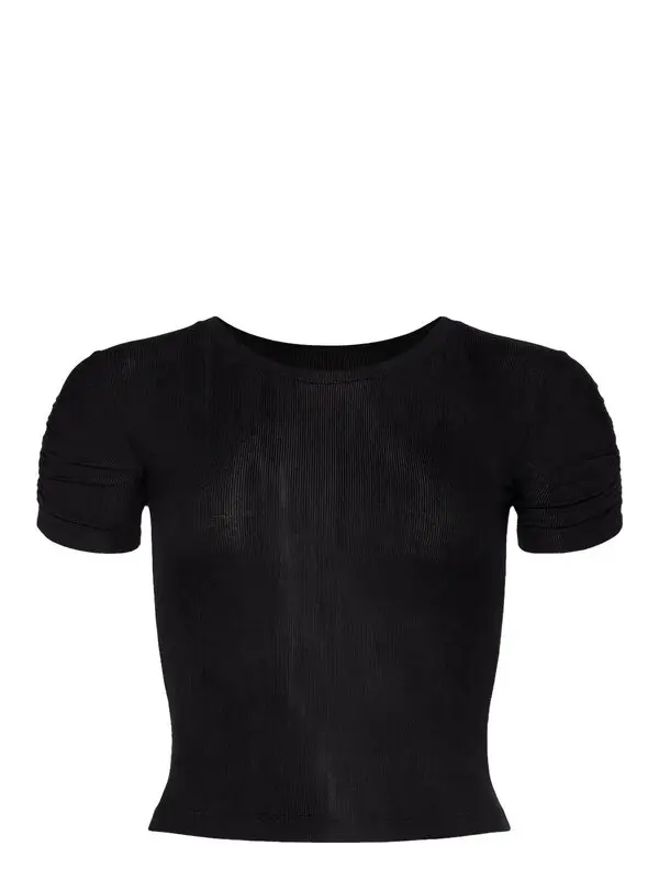 ERES Flo Jo Ribbed T-shirt - Black