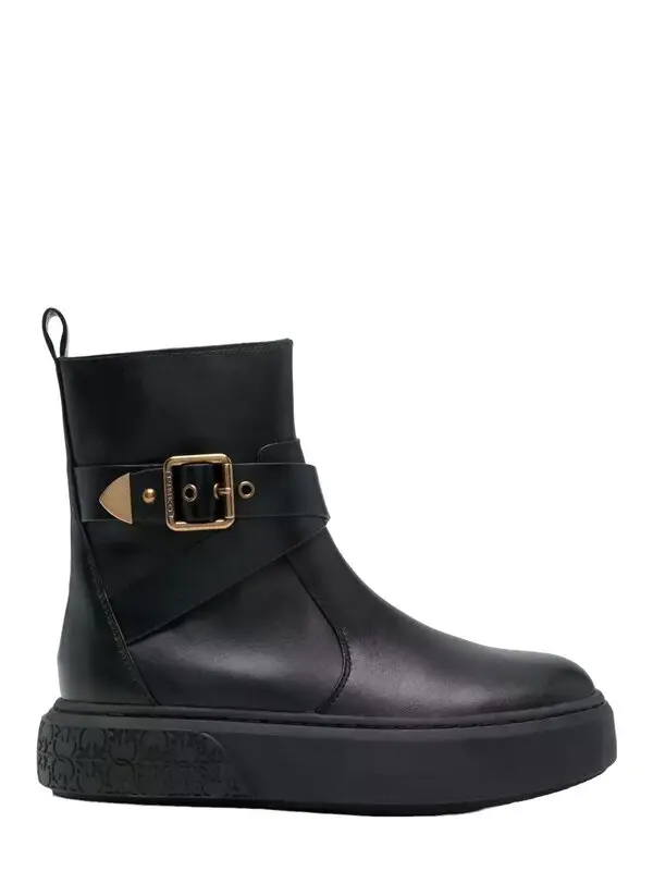 Pinko Leather Boots - Black