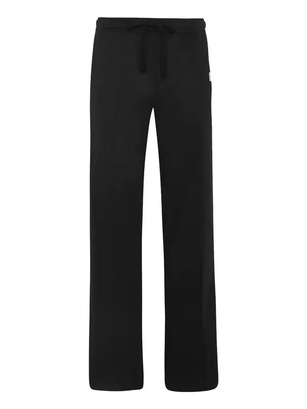 JW Anderson Pintuck Track Pants - Black