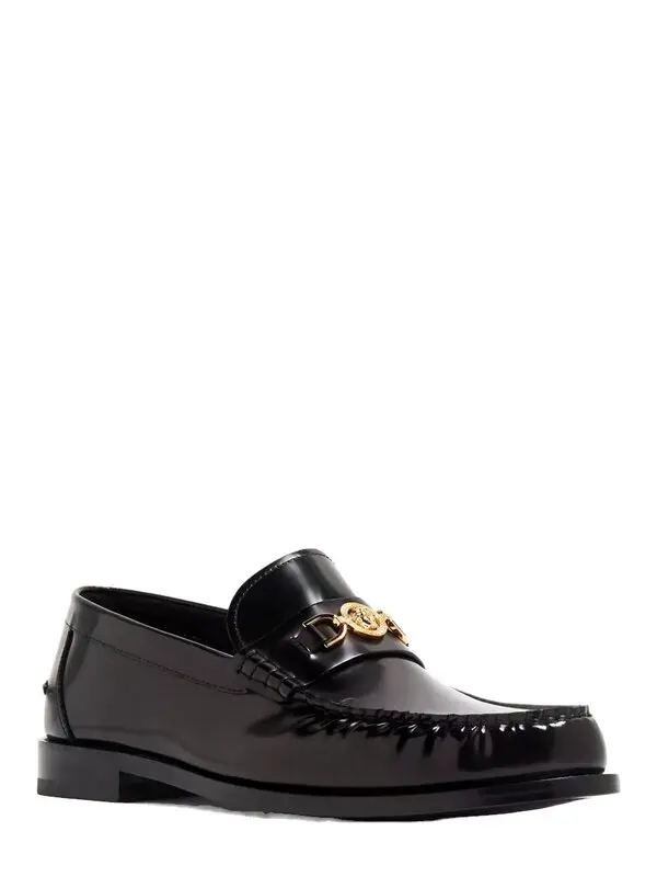 Versace Medusa '95 Leather Loafers - Black