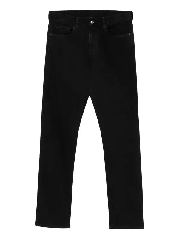 Canali Straight-leg Jeans - Black