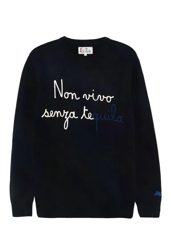 MC2 SAINT BARTH Heron Sweater - Blue