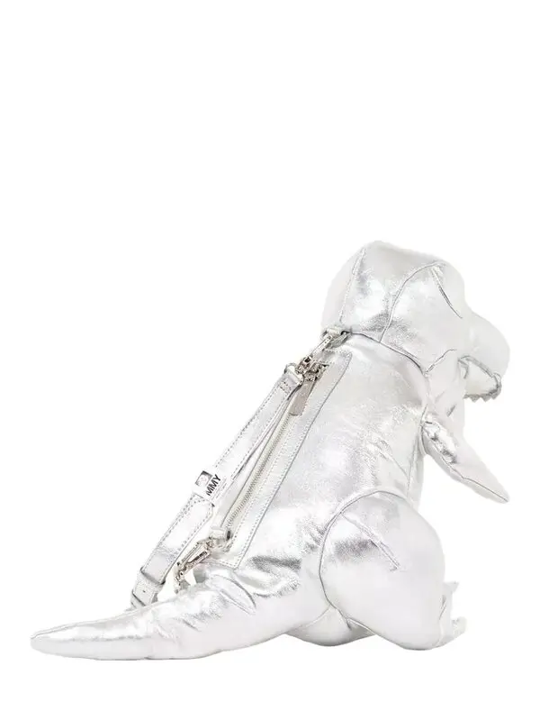Mihara Yasuhiro T-rex Shoulder Bag - Silver