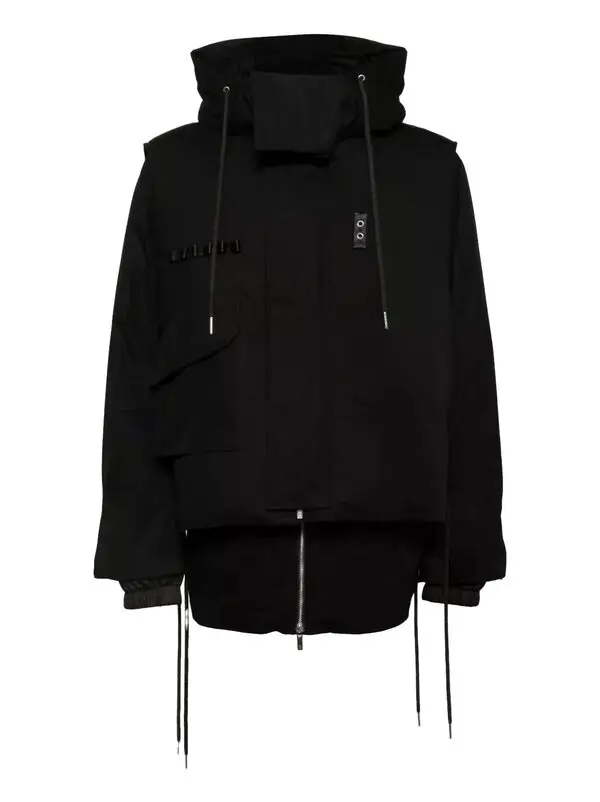Helmut Lang Arctic Double Puffer Jacket - Black