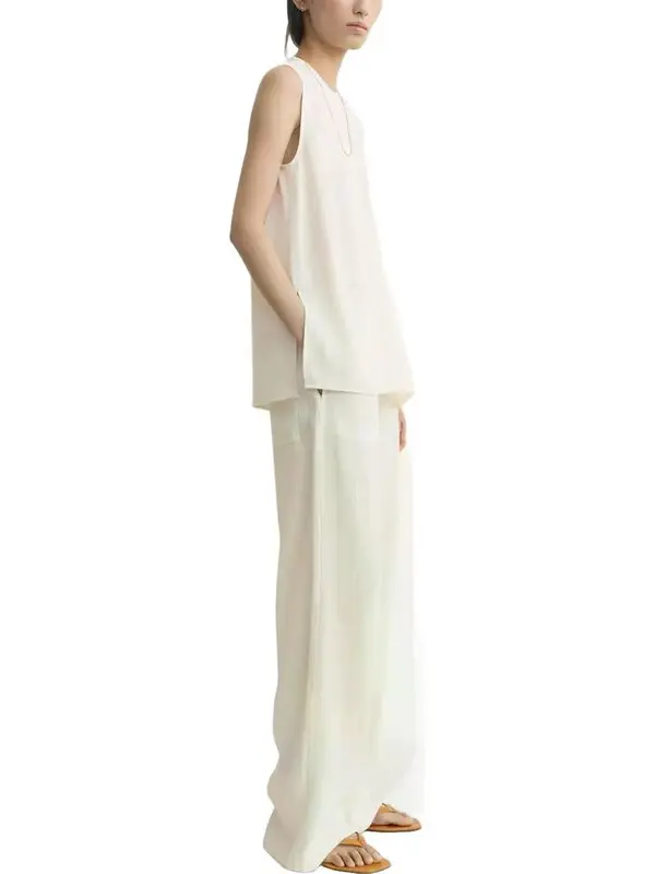 TOTEME Striped Sleeveless Top - Neutrals