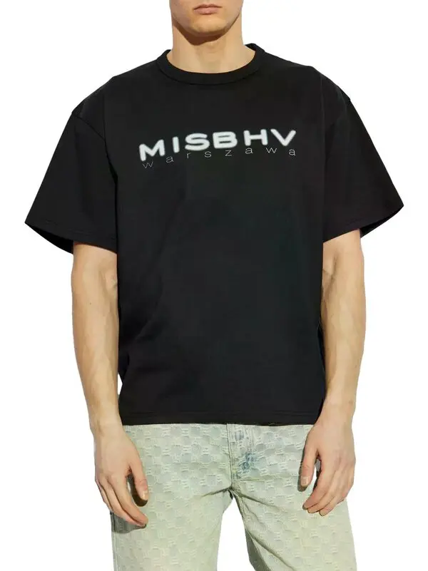 MISBHV Logo-print T-shirt - Black