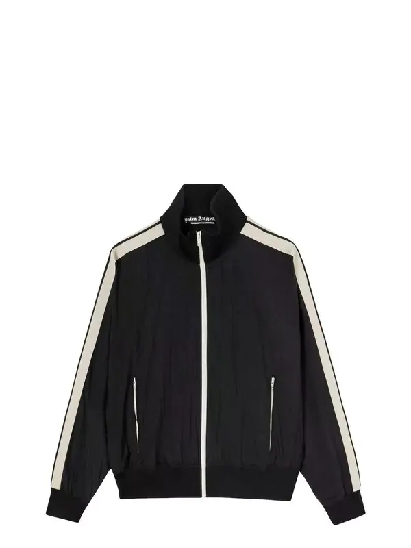 Palm Angels Logo-print Track Jacket - Black
