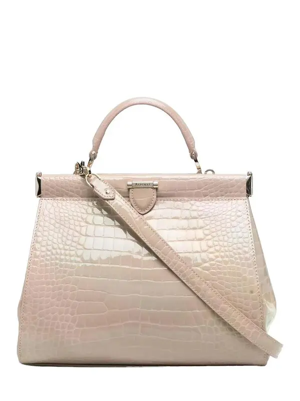 ASPINAL OF LONDON Small Florence Top-handle Bag - Neutrals
