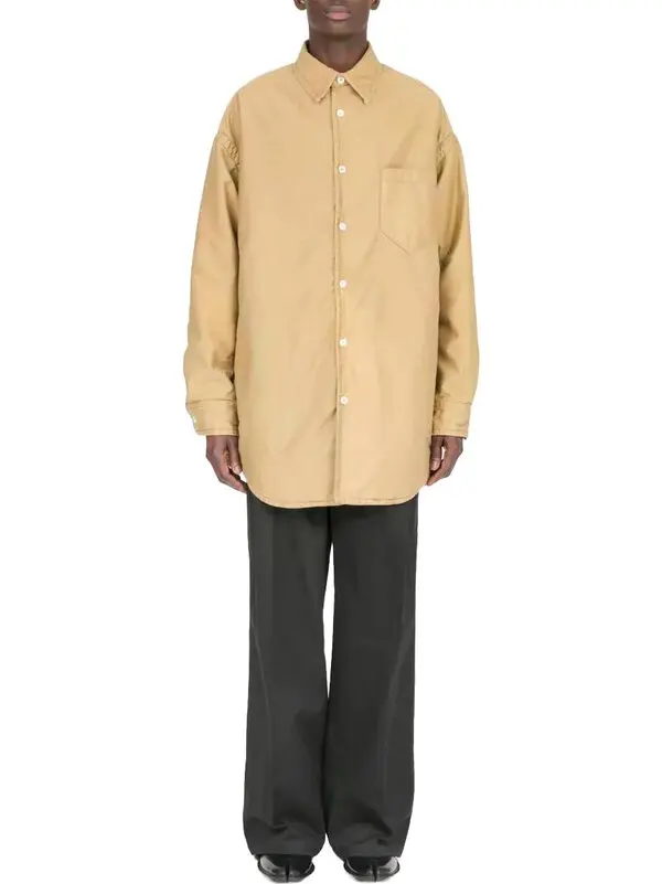 MAISON MARGIELA Oversized Design Lightweight Shirt - Neutrals