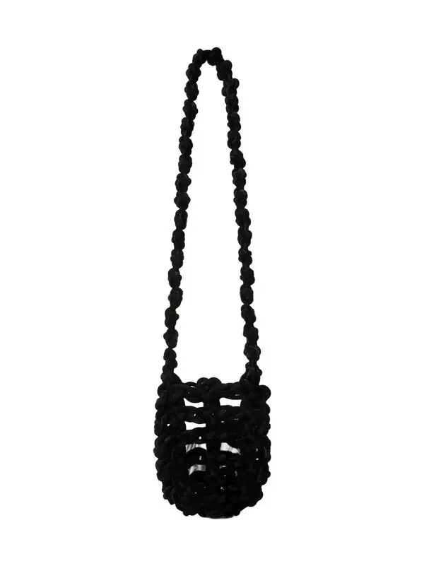 Kara Knot Shoulder Bag - Black
