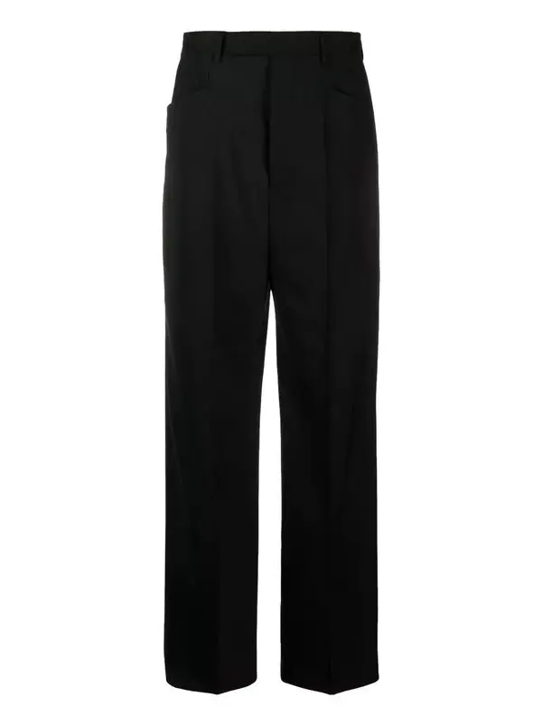 Rick Owens Tailored Wool Trousers - Black