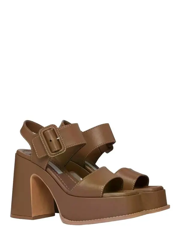 Stella McCartney Skyla Platform Sandals - Brown