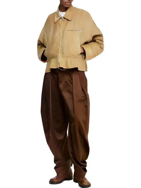 JW Anderson Flared-hem Jacket - Neutrals