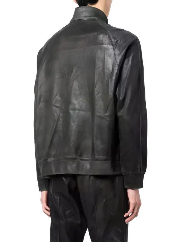 TAAKK High-neck Zipped Bomber Jacket - Black