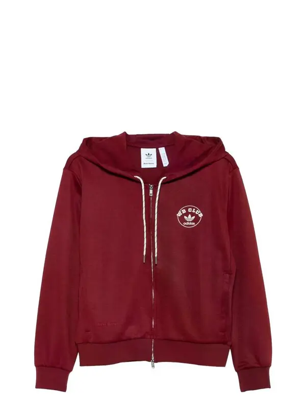 Adidas X Wales Bonner Zip-up Hoodie - Red