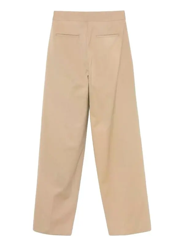 MSGM Pleated Trousers - Neutrals