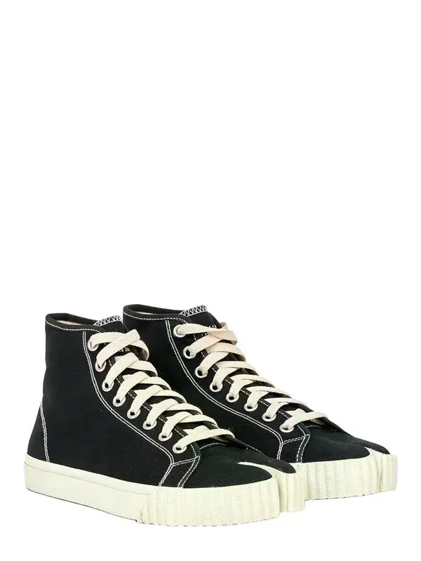 MAISON MARGIELA Tabi High-top Sneakers - Black