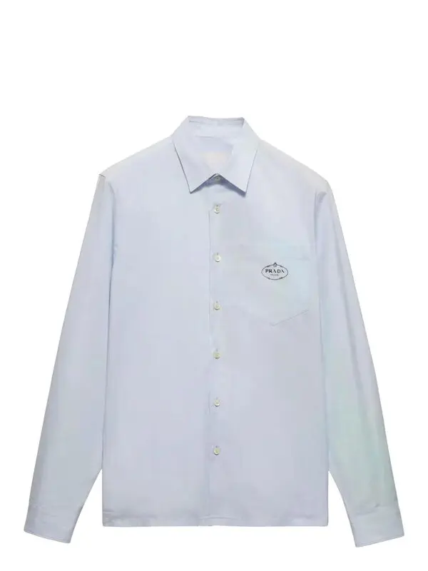 Prada Cotton Shirt - Blue