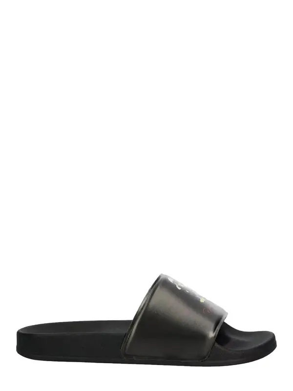 Karl Lagerfeld Karl Motif Flip Flops - Black