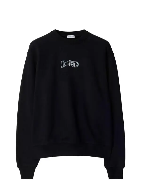 Burberry Logo Sweatshirt - Black