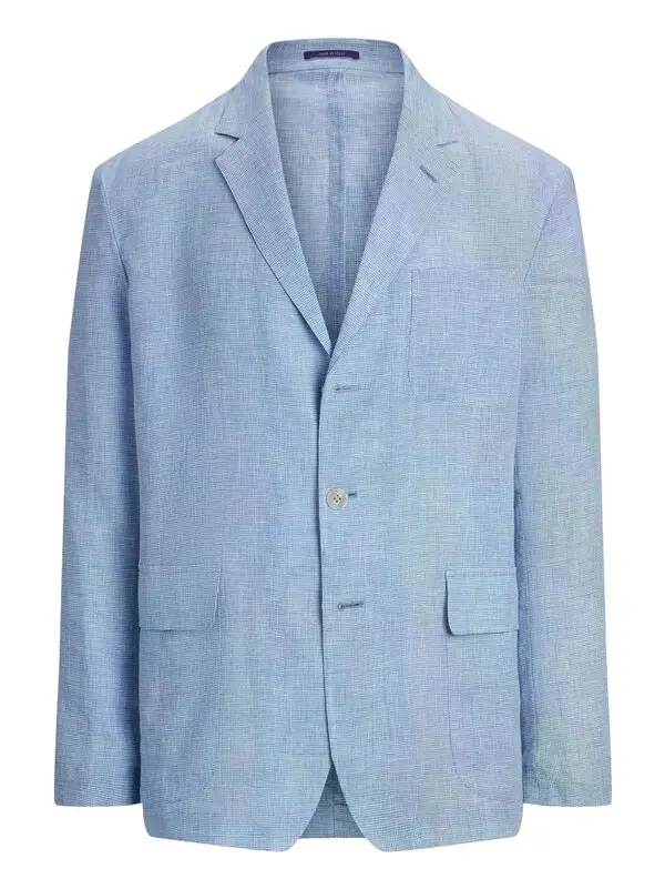 Ralph Lauren Purple Label Single-breasted Blazer - Blue