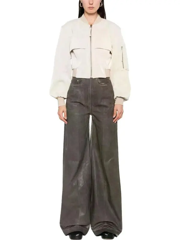 Rick Owens Dirt Cooper Trousers - Brown