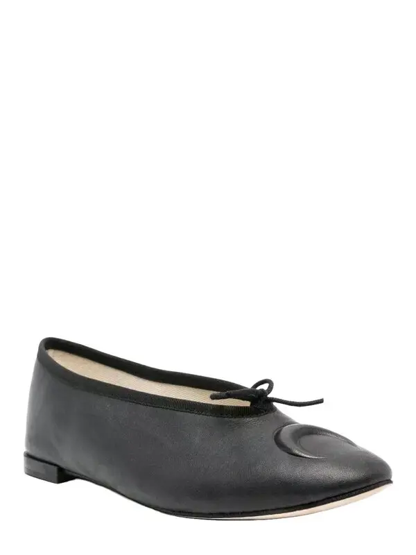 MARINE SERRE X Repetto Lilouh Ballet Flats - Black