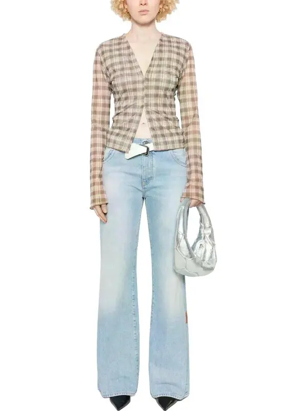 Off-White Wide-leg Jeans - Blue