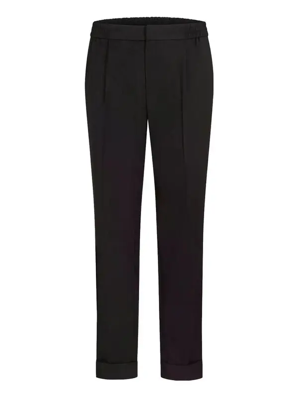 Karl Lagerfeld Tailored Wool-blend Trousers - Black