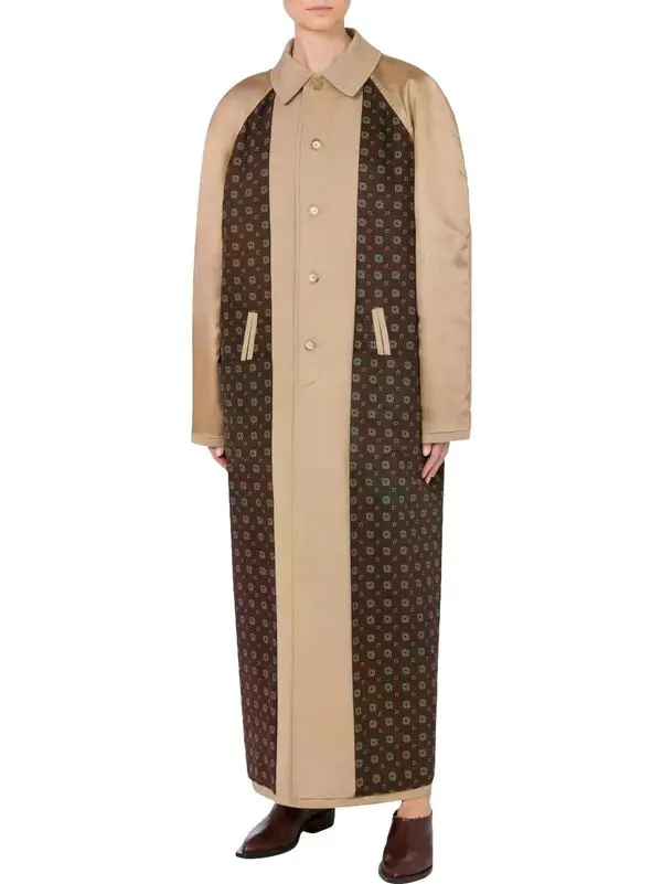 Moschino Single-breasted Coat - Neutrals