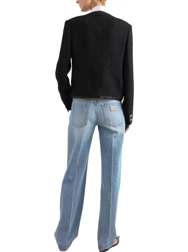 Dolce & Gabbana Light Wash Low Rise Jeans - Blue