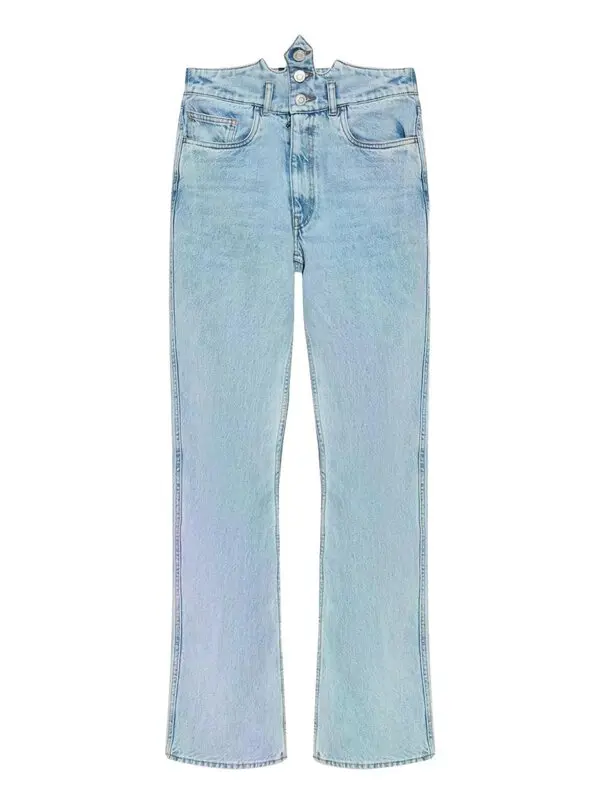 Coperni Logo-plaque Jeans - Blue