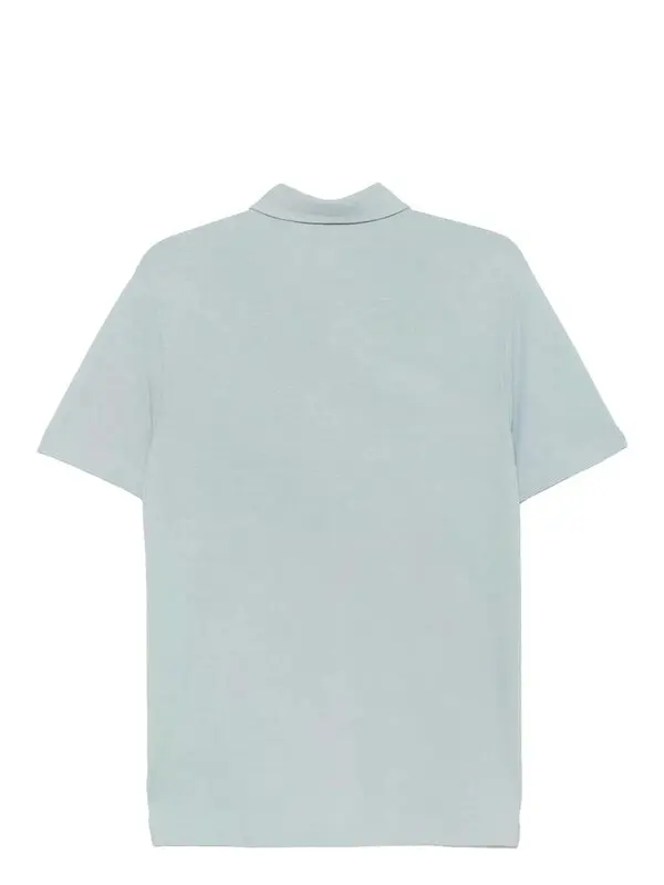 ZANONE Cotton Polo Shirt - Blue