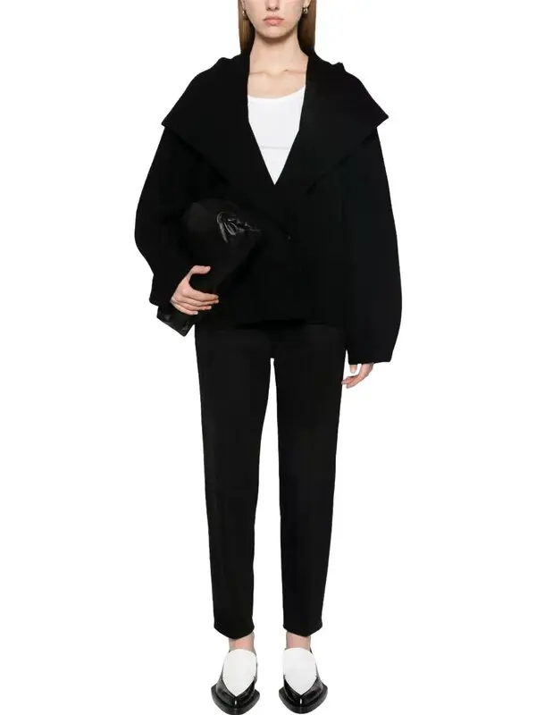 TOTEME Shawl-lapels Cardigan - Black
