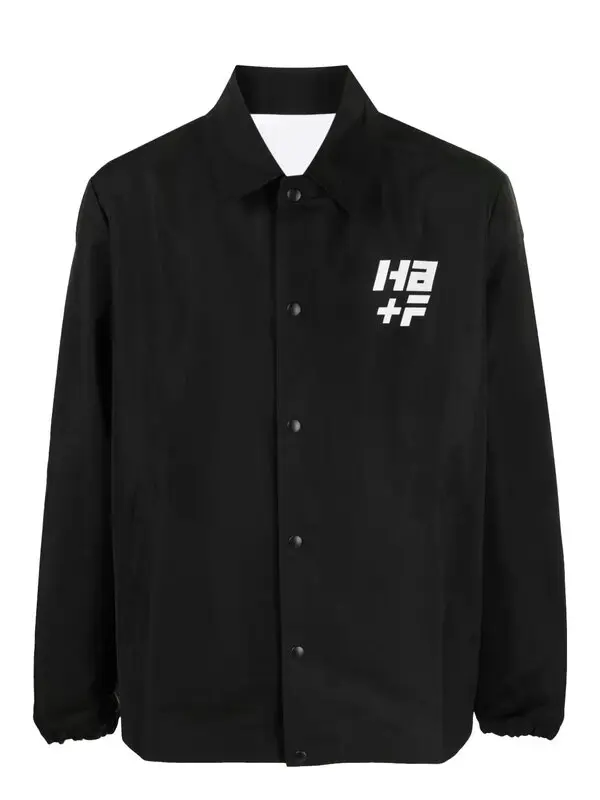HAIDER ACKERMANN Logo Print Track Jacket - Black