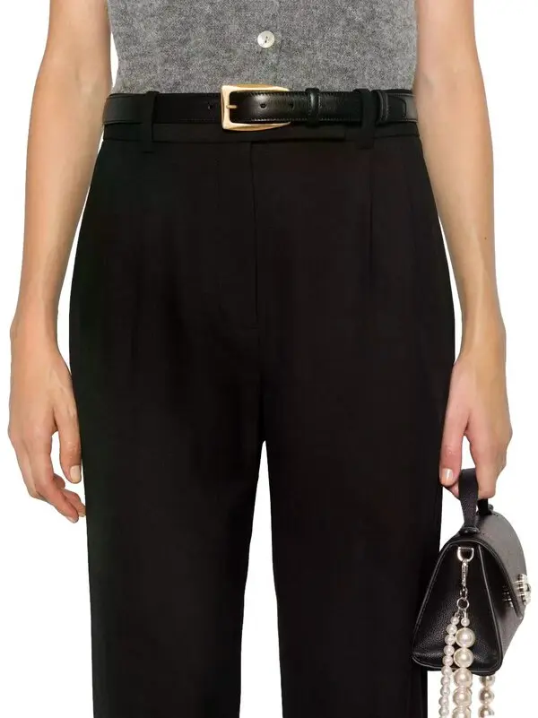 Maje Wide-leg Suit Trousers - Black