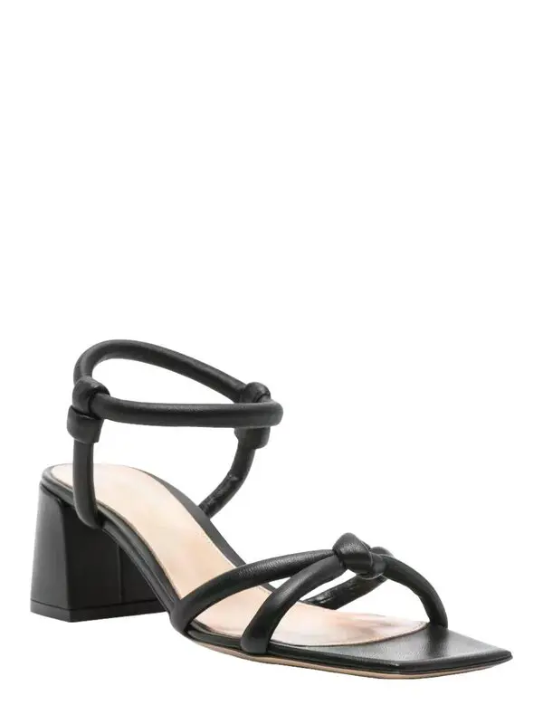 GIANVITO ROSSI 55mm Juno Sandals - Black