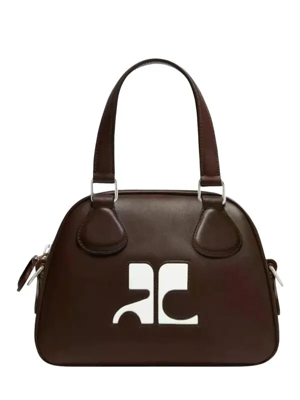COURREGES Mini Réedition Bowling Bag - Brown
